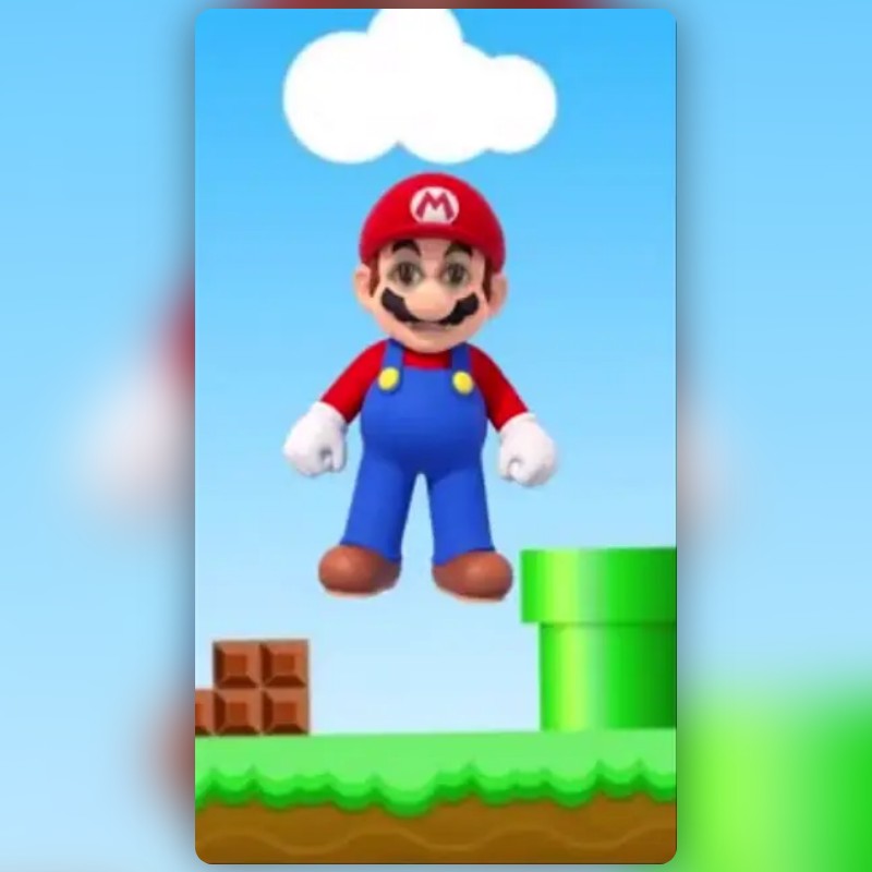 Mario Lens by Reinhard19 🦊 - Snapchat Lenses and Filters