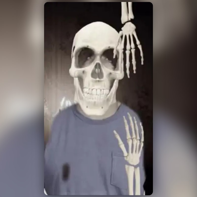 World of Skull Lens by under25purvasha - Snapchat Lenses and Filters