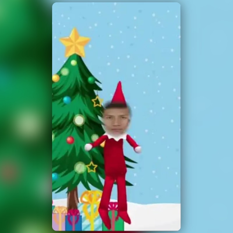 Elf On Shelf Lens by SoFunny Vidz - Snapchat Lenses and Filters