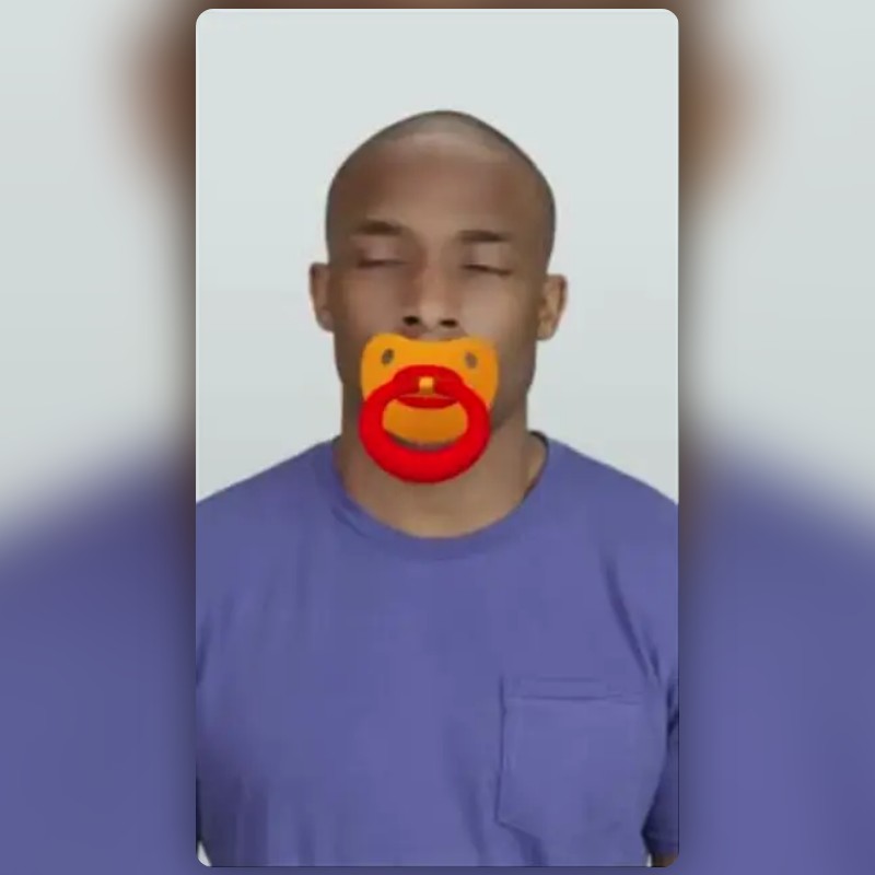 Pacifier Baby Filter by H.iQ | Snapchat Lenses