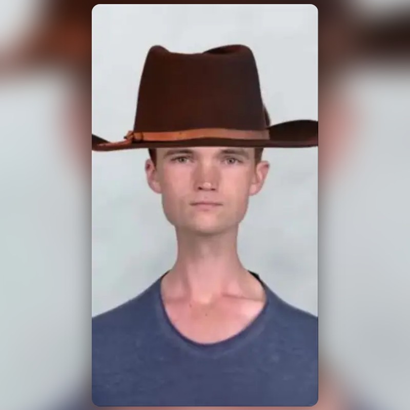 Cowboy Lens by Åke🤠 - Snapchat Lenses and Filters