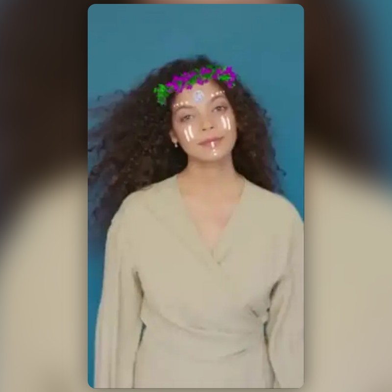 Jungle Flowers Filter by Maxime Cabrol | Snapchat Lenses