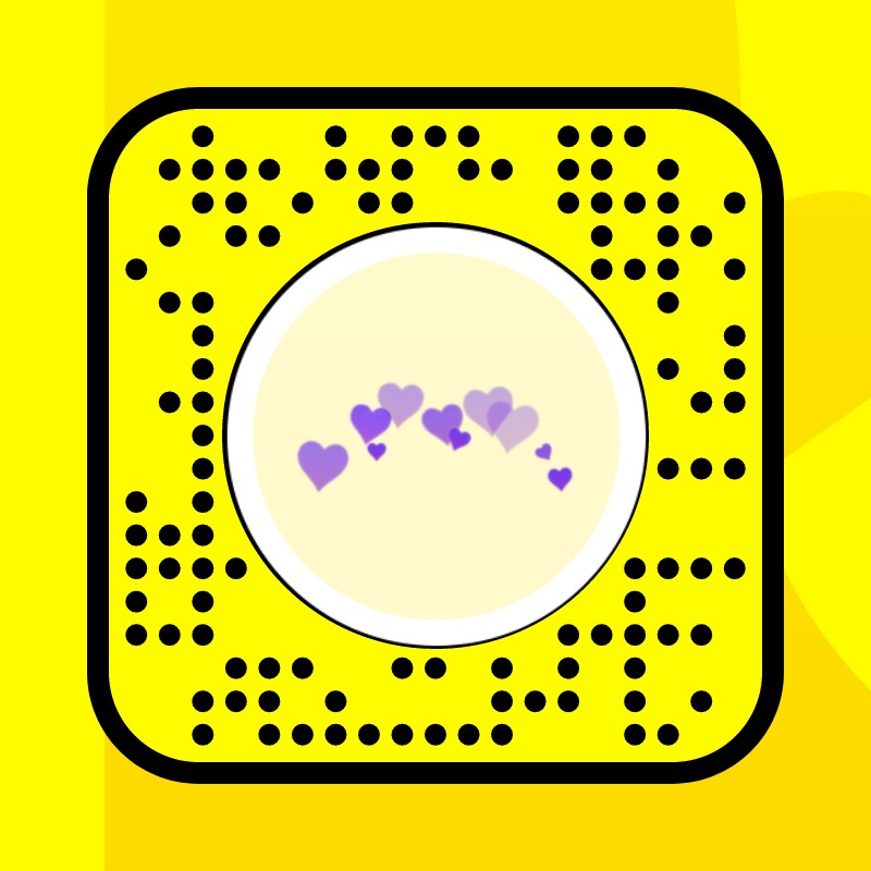 purple hearts Lens by sintija - Snapchat Lenses and Filters