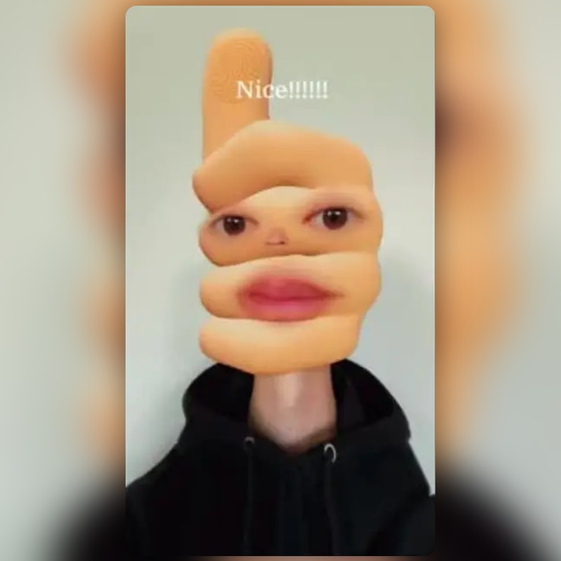 Thumbs Up Man Filter by Aoe | Snapchat Lenses