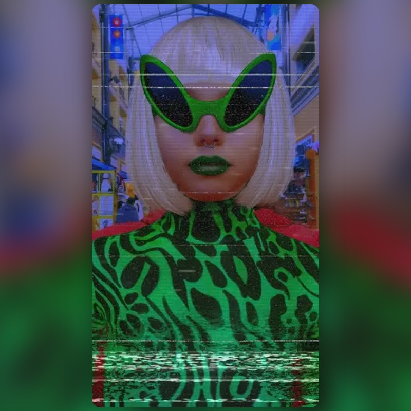 Fancy Alien Lens by Snapchat - Snapchat Lenses and Filters