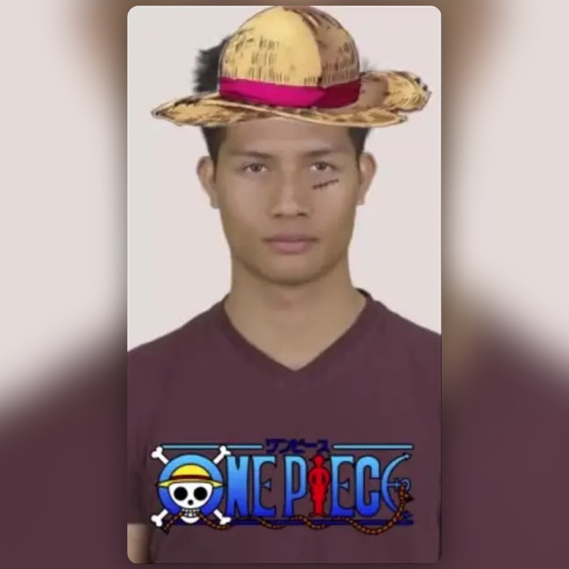 Monkey D luffy Filter by ﮼نیچیرڤان‌محمد‌‌‌‌🖤 | Snapchat Lenses