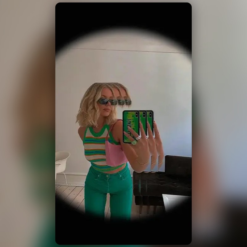 fisheye chaos Lens by henry - Snapchat Lenses and Filters