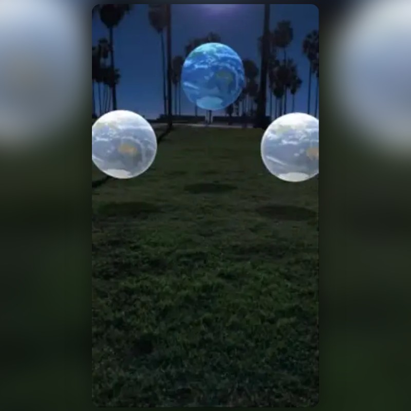 Only One Earth Filter by Ger Killeen | Snapchat Lenses