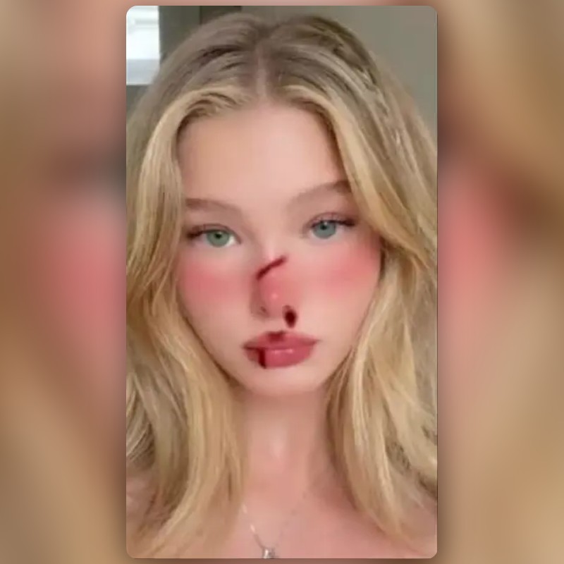 bloody face Filter by Sattam | Snapchat Lenses