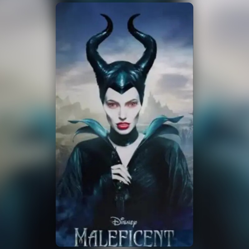 Maleficent Lens by Queeny - Snapchat Lenses and Filters