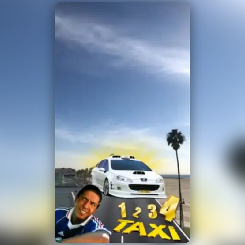 TAXI 1234 Filter by Amandine | Snapchat Lenses