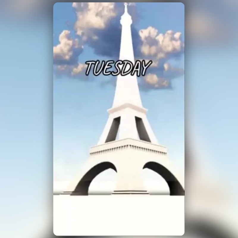 tuesday Lens by Foodie Zone - Snapchat Lenses and Filters