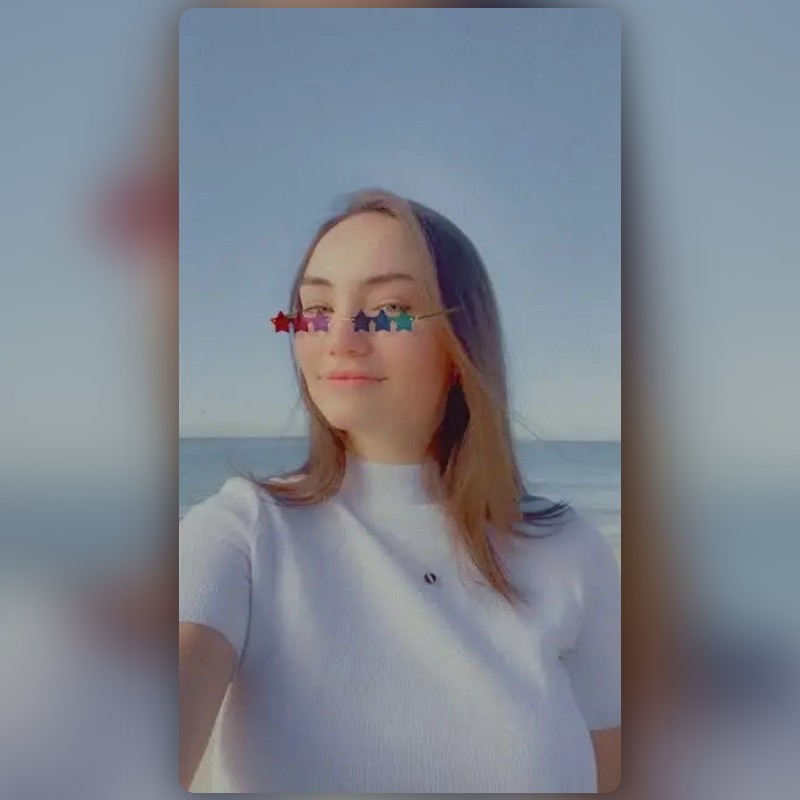 Star Glasses Lens by Snapchat - Snapchat Lenses and Filters