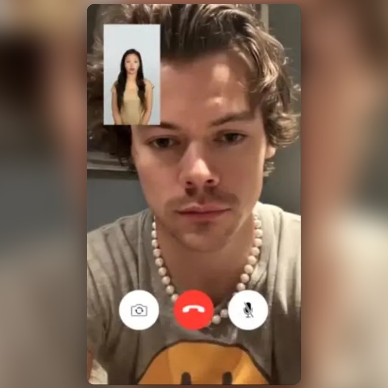 Harry Styles Lens by Rahel - Snapchat Lenses and Filters