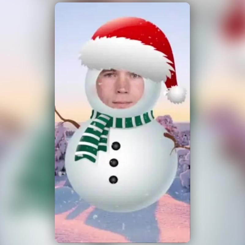 Snowman Lens by Jay Mills 🏄🏽‍♂️ - Snapchat Lenses and Filters