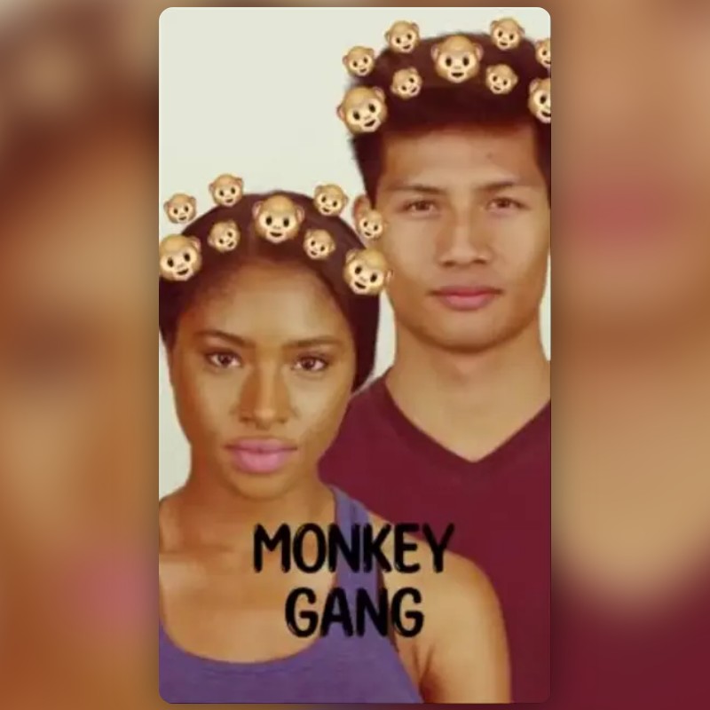 Monkey Gang Filter by Midweek Blues | Snapchat Lenses