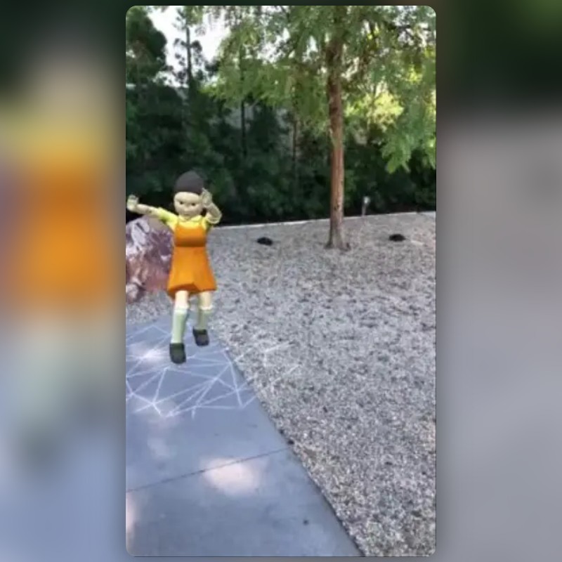 squid game Lens by merwin - Snapchat Lenses and Filters