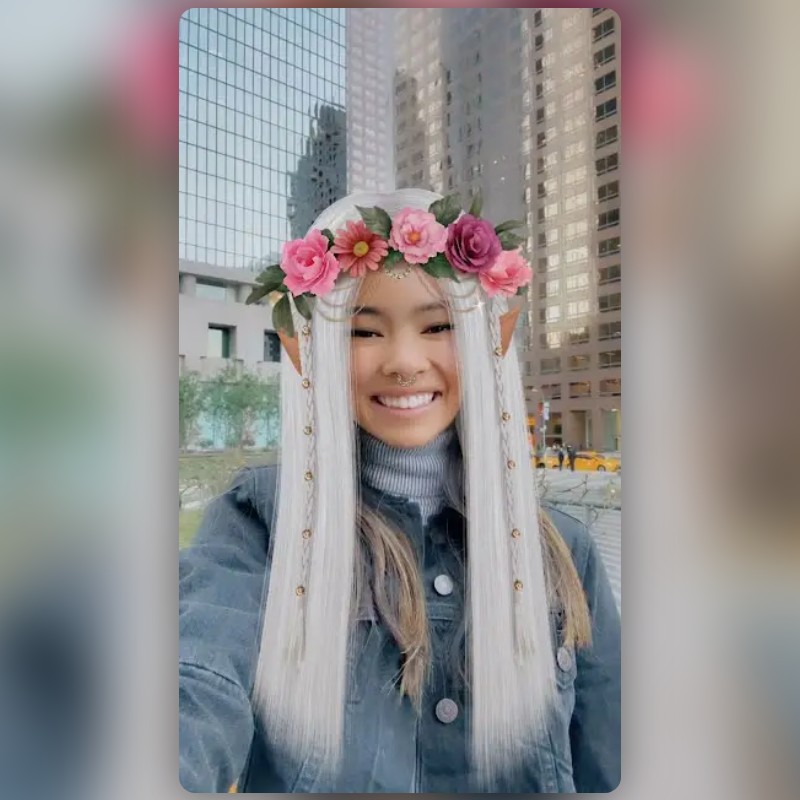 Modern Elf Lens by Snapchat - Snapchat Lenses and Filters