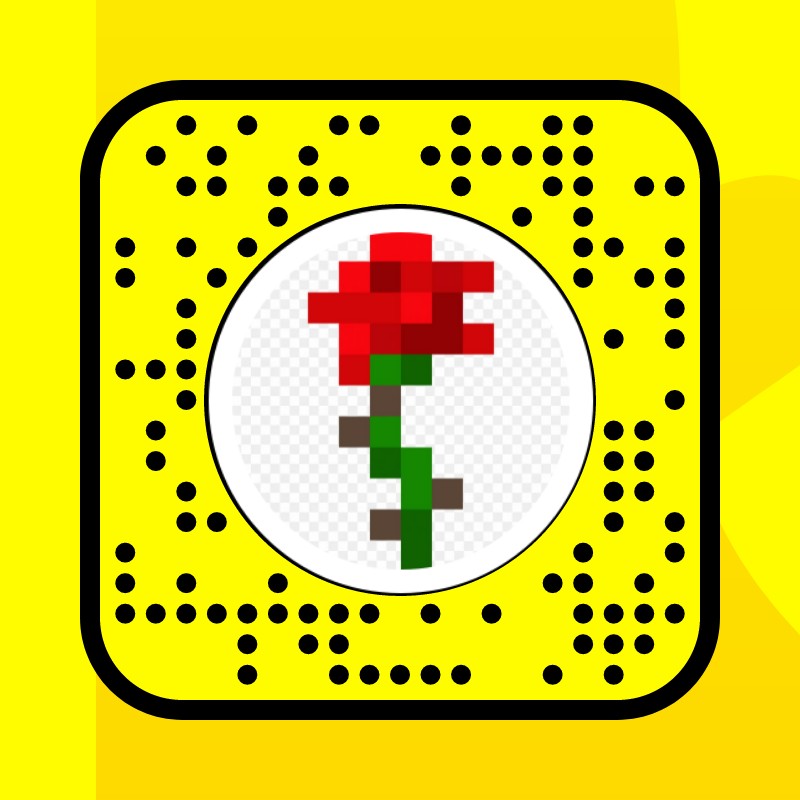 Minecraft Flowers Lens by Lizzie 🌻 - Snapchat Lenses and Filters