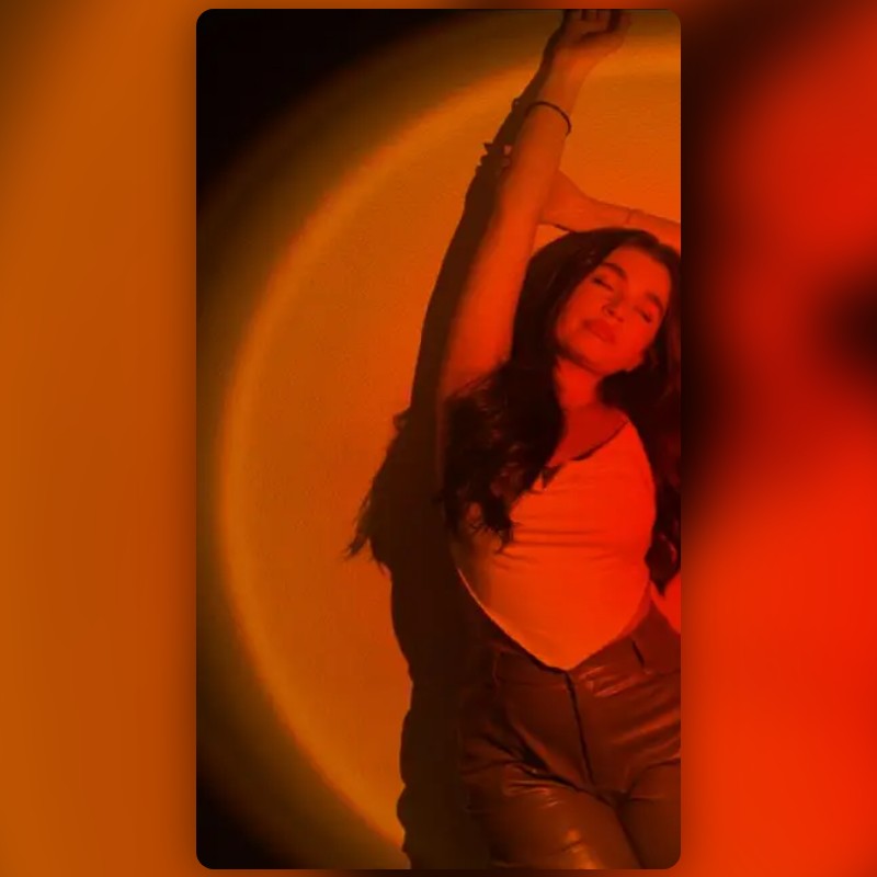 Sunset Lamp Filter by Vinayak Arshid® | Snapchat Lenses