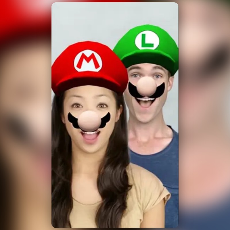 Mario N Wario Bros Filter by Rubendario A | Snapchat Lenses