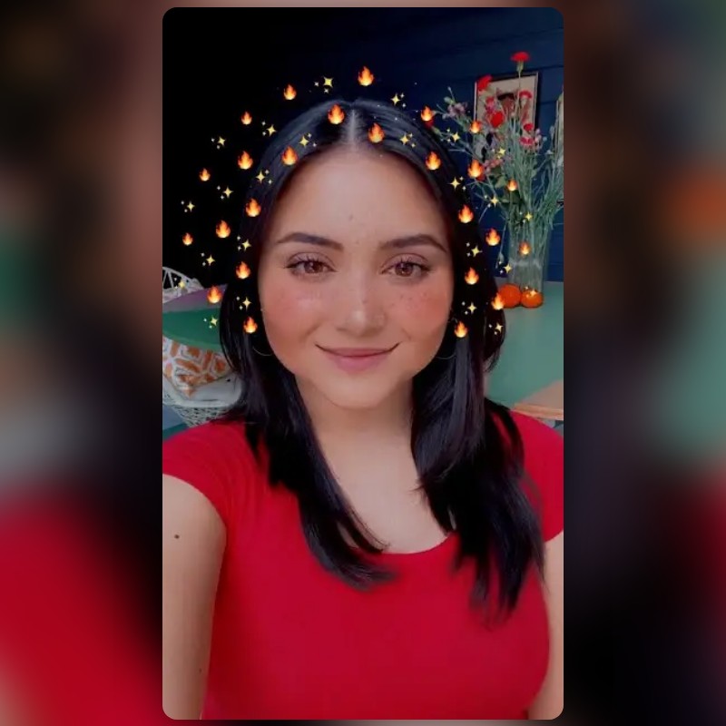 Fire Mood Filter by Snapchat | Snapchat Lenses