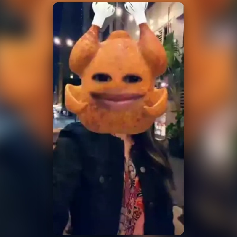 Turkey Head Filter by Steven Kelly (Survival Ste) | Snapchat Lenses