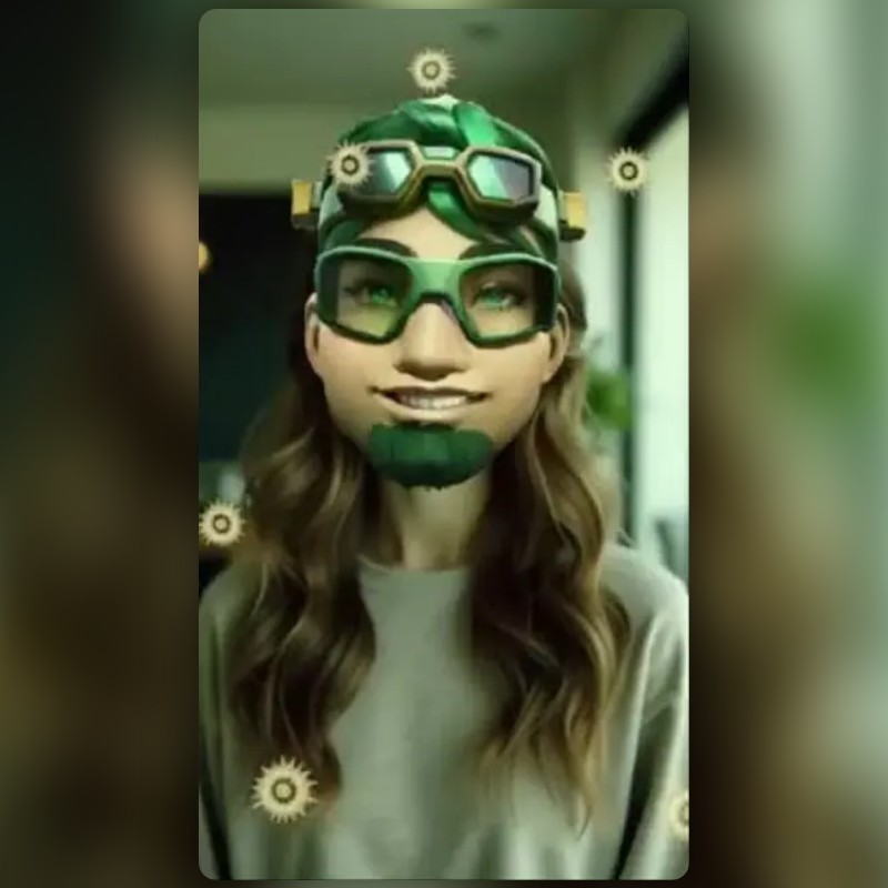 Green Champion Filter by Mike Berry | Snapchat Lenses