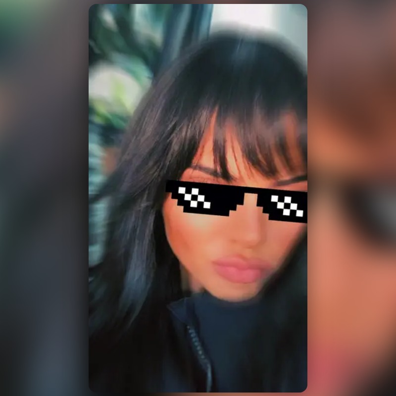 cool shades Lens by Ray - Snapchat Lenses and Filters