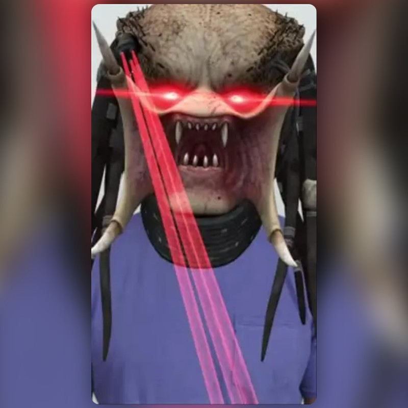 Predator Lens by 👻s0w_night👁️ - Snapchat Lenses and Filters