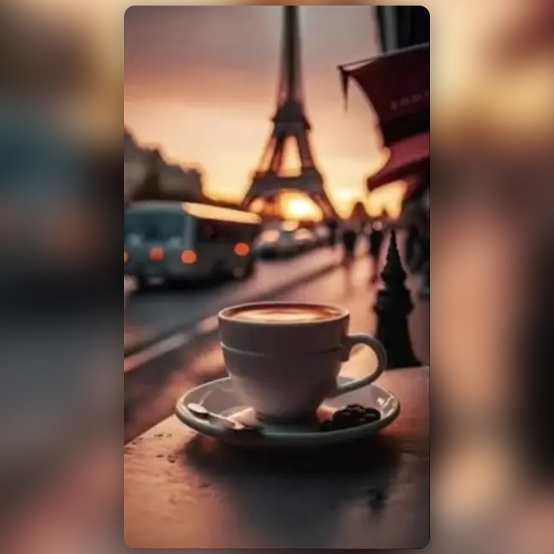 Cofee Time Filter by Noman Arshad | Snapchat Lenses
