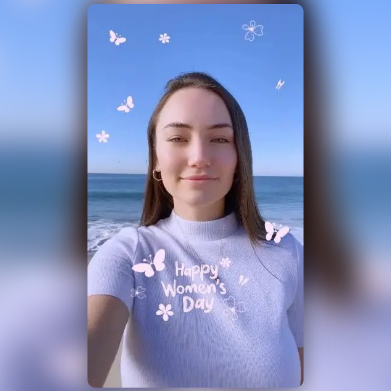 Happy Women's Day Filter by Snapchat | Snapchat Lenses