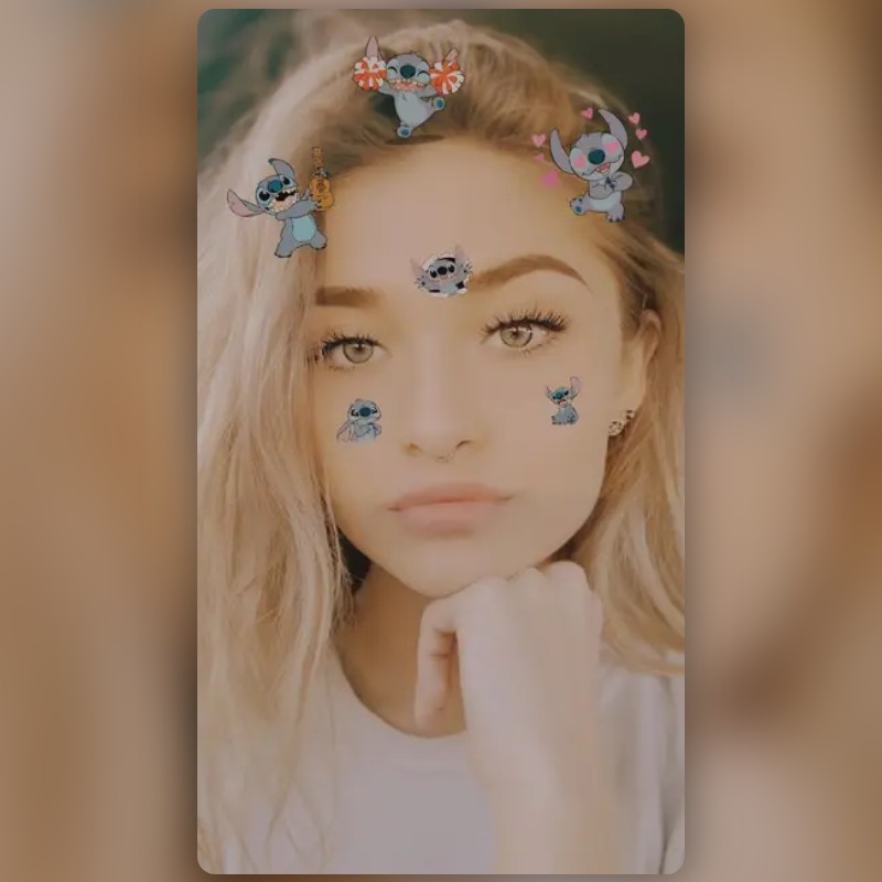 STITCH Lens by Queeny - Snapchat Lenses and Filters