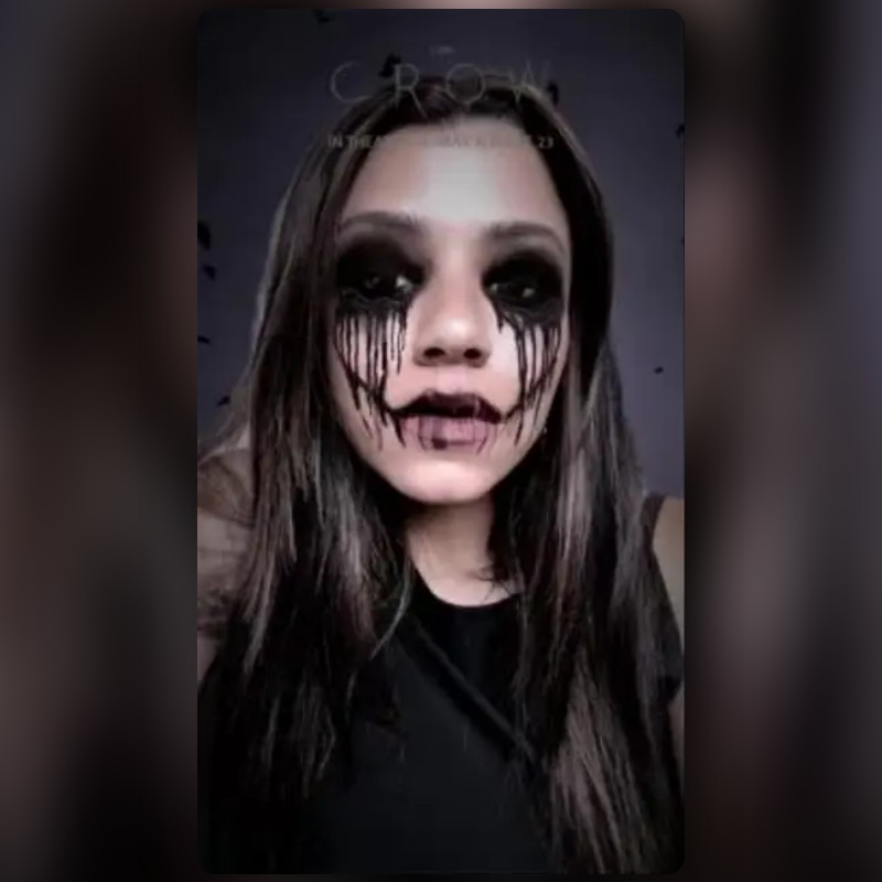 The Crow Filter by Lionsgate Movies | Snapchat Lenses