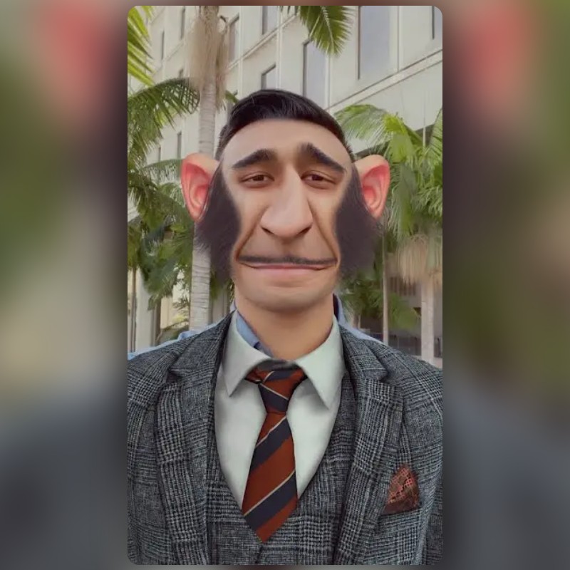 Monkey Business Lens by Snapchat - Snapchat Lenses and Filters