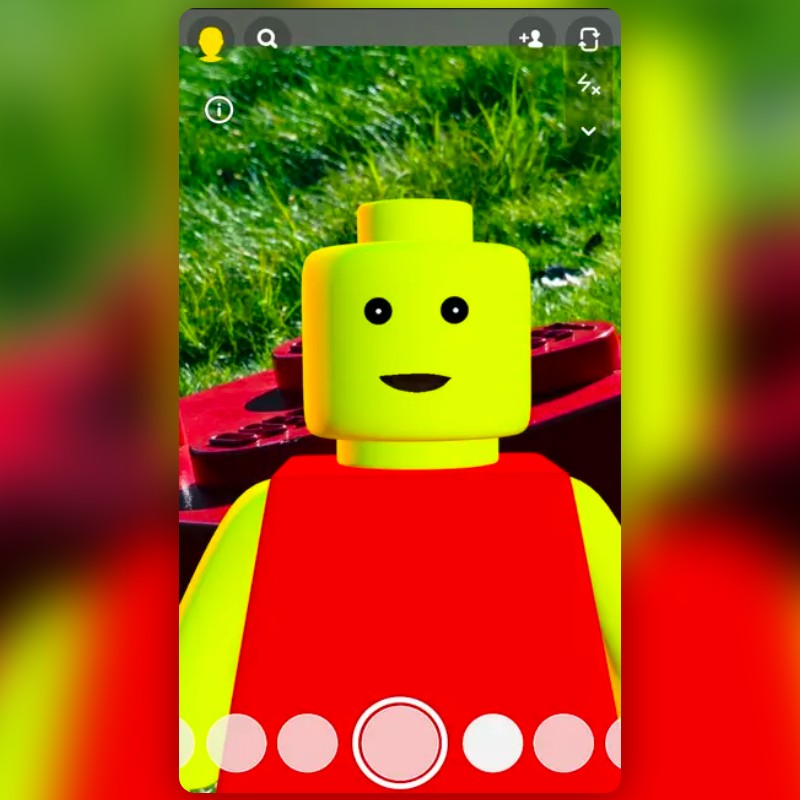 Lego Man Lens by Clint B - Snapchat Lenses and Filters