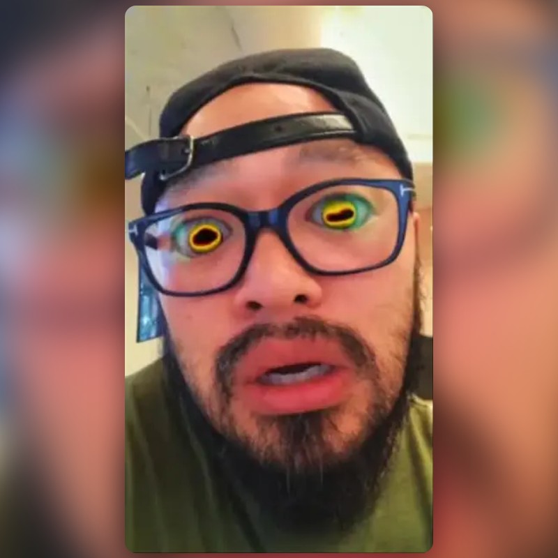 Hypnotoad Eyes Lens by Sean Lee - Snapchat Lenses and Filters