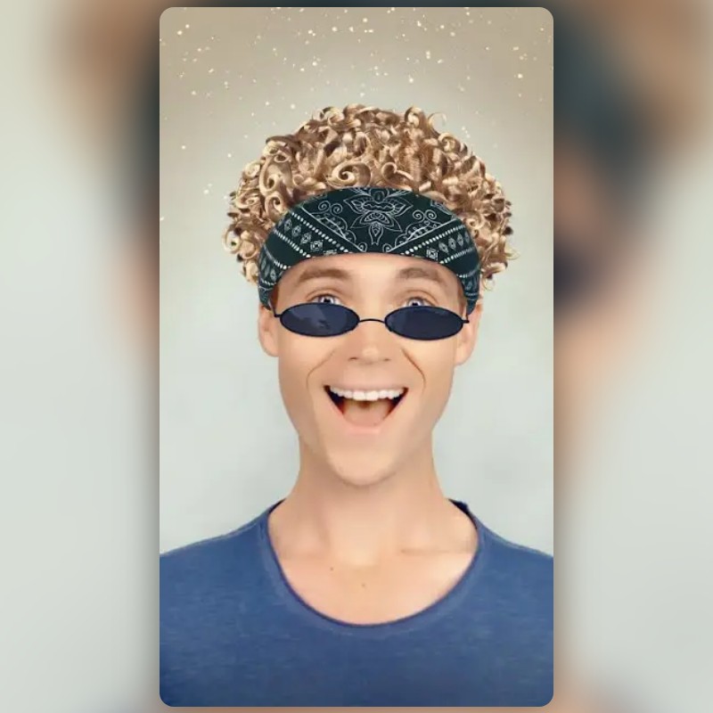 Curly Hair Lens by Snapchat - Snapchat Lenses and Filters