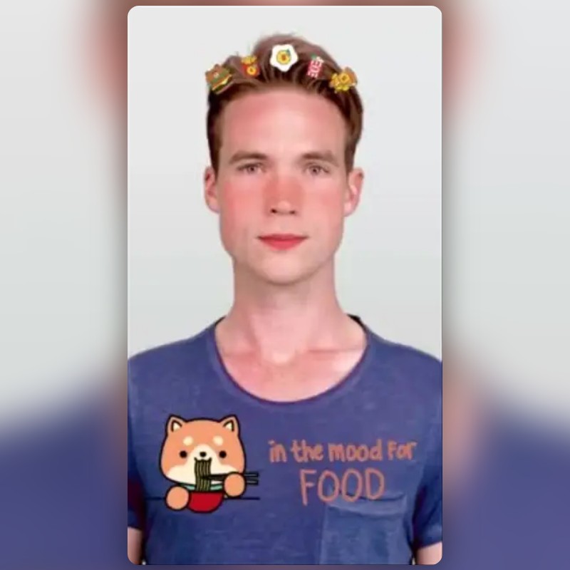 Love Eating Food Lens by Amanda🦋🍉 - Snapchat Lenses and Filters