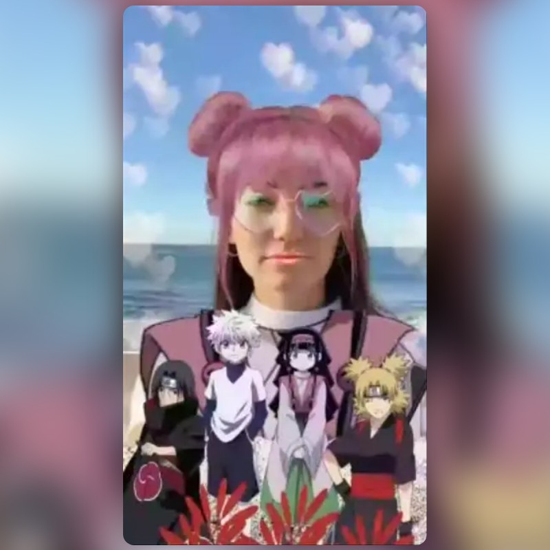 manga anime Lens by بيرو| تميم - Snapchat Lenses and Filters