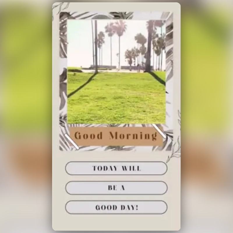 Tushit Designs 님의 Aethtiic Morning 렌즈 - Snapchat 렌즈 및 필터