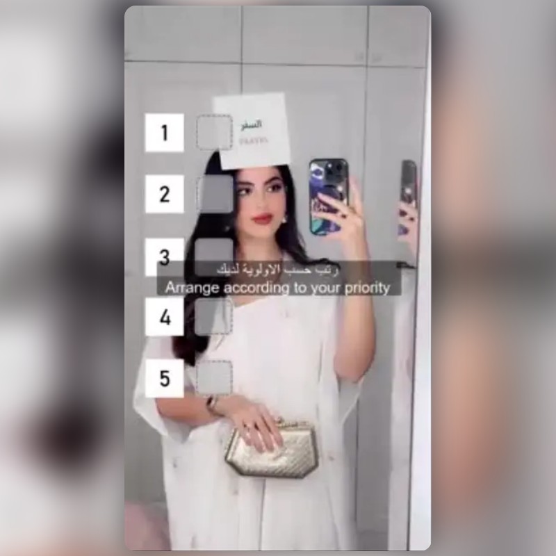 tier list Filter by فواز الخمعلي | FAWAZ | Snapchat Lenses