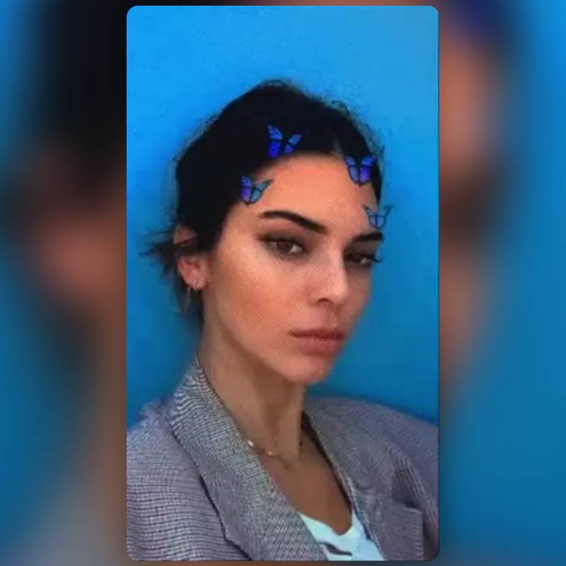 Butterfly Beauty Lens by mitzi🐼 - Snapchat Lenses and Filters