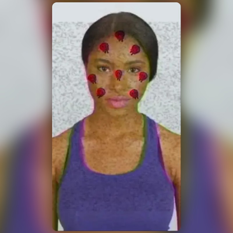 Drippy face Lens by 🌝🐝Savvy🐝🌝 - Snapchat Lenses and Filters