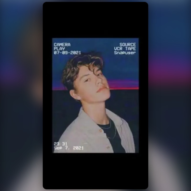 VCR RETRO Filter by Saetenation ️ | Snapchat Lenses