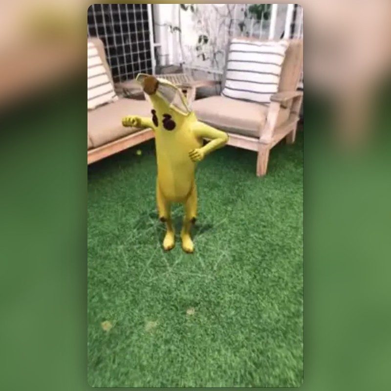 Fortnite Banana Filter by SirQu3ntin | Snapchat Lenses