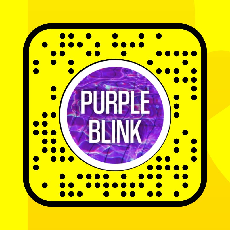 purple blink Lens by andre - Snapchat Lenses and Filters