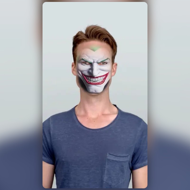 joker Face Lens by حسْن - Snapchat Lenses and Filters