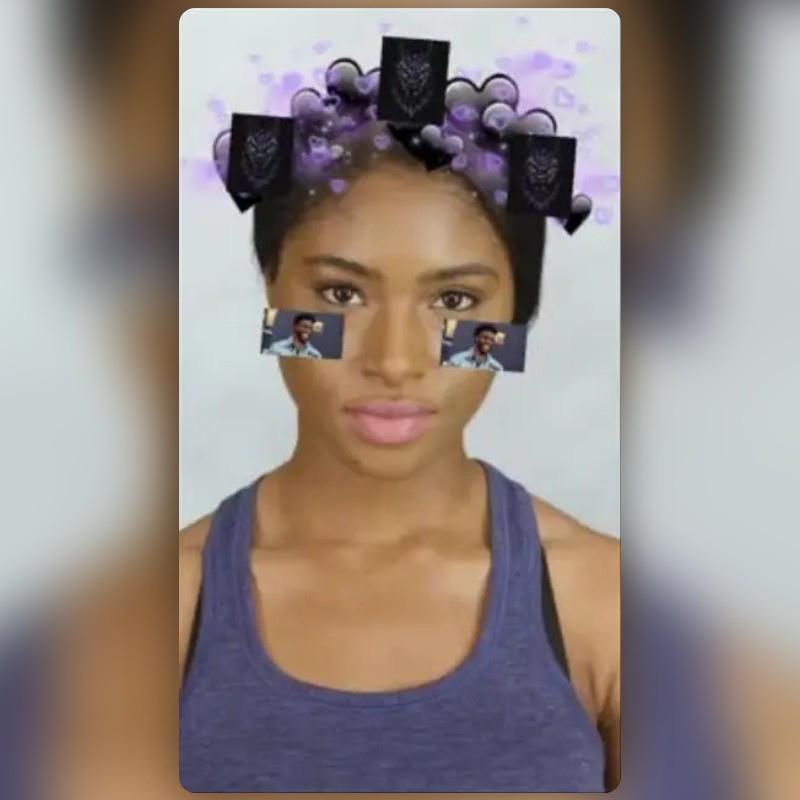 RIP BLACK PANTHER Filter by liv healy | Snapchat Lenses