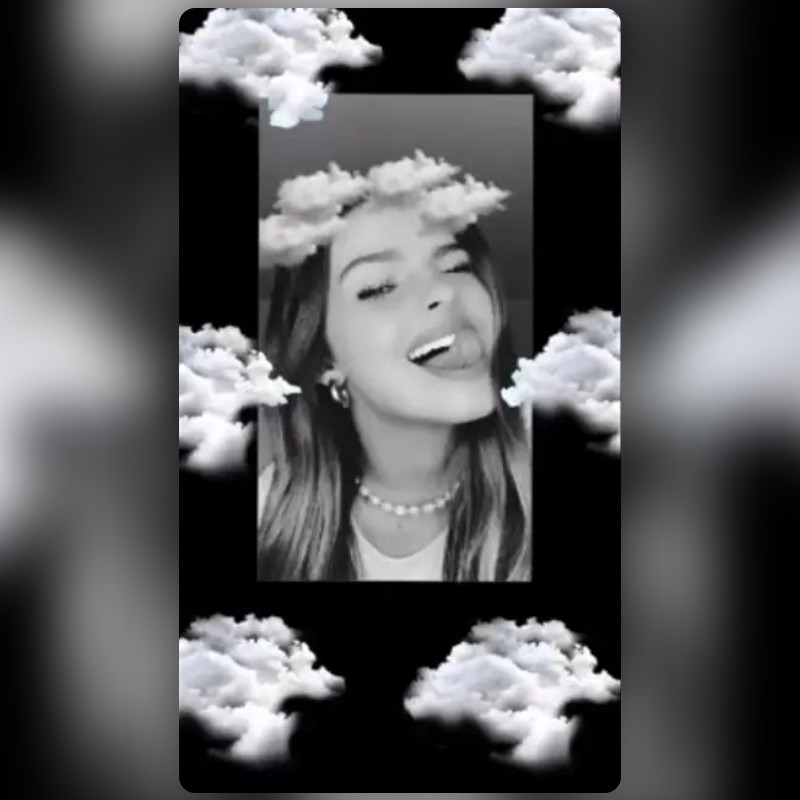 Clouds on my mind Lens by 🤍Dr Tejas🍁ᰔᩚ - Snapchat Lenses and Filters